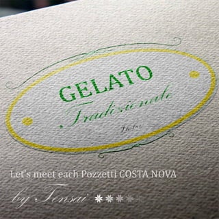 Pozzetti ice cream display case & gelato showcase - tensai industria | PDF