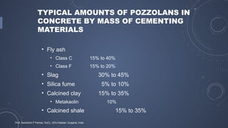 Pozzolanic Materials- Civil Engineering Materials.pptx
