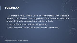 Pozzolanic Materials- Civil Engineering Materials.pptx