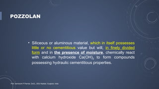 Pozzolanic Materials- Civil Engineering Materials.pptx