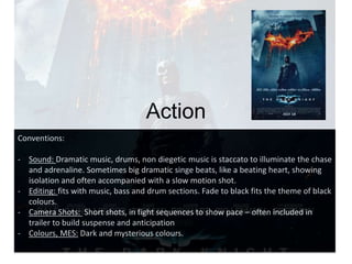Film Trailer Genre Conventions | PPTX