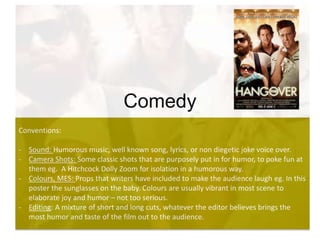 Film Trailer Genre Conventions | PPTX