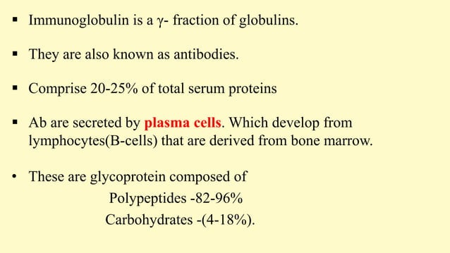 PP- 03: Immuno globulins | PPT
