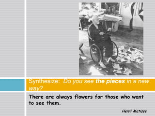 Reading Comprehension Strategy - Synthesizing | PPTX