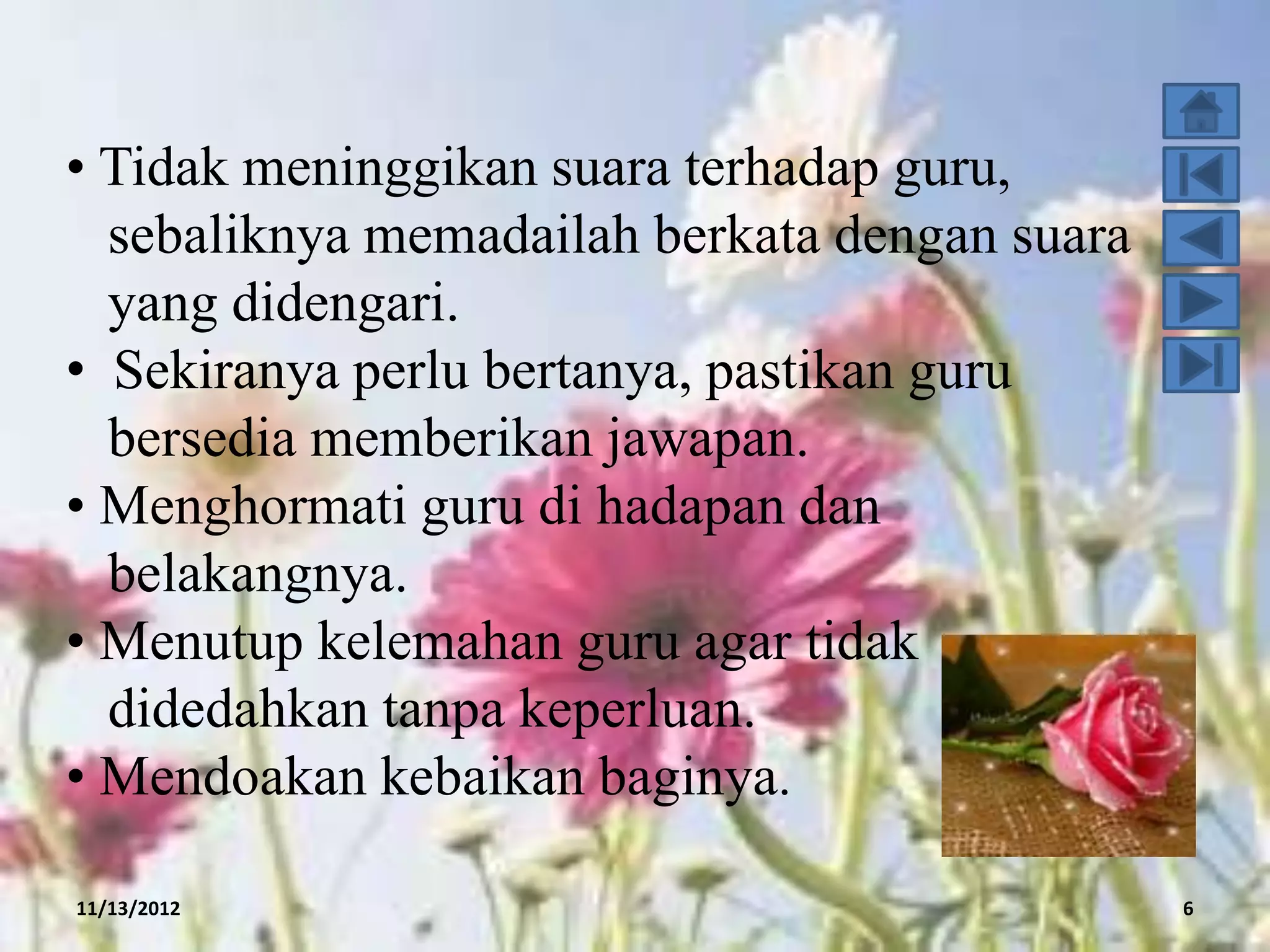 adab terhadap guru | PPTX