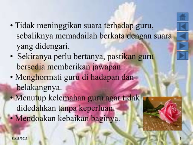 adab terhadap guru | PPTX