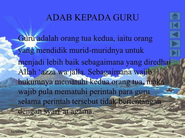 adab terhadap guru | PPTX