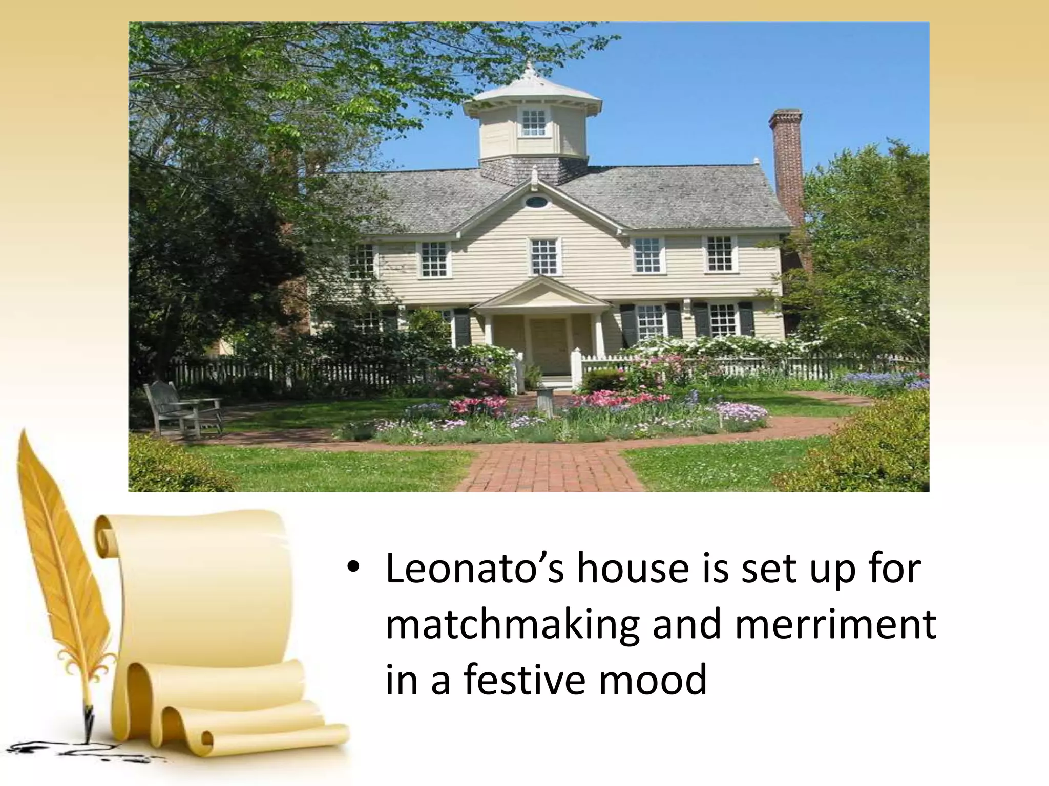 setting Much ado about nothing | PPTX