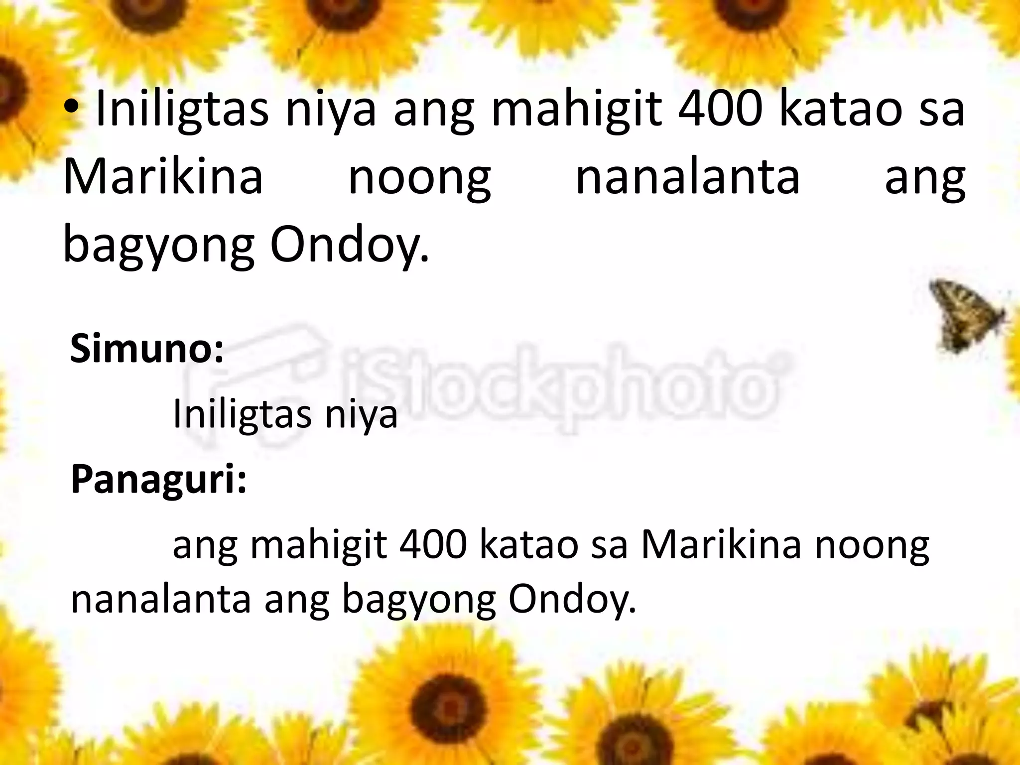 simuno at panaguri | PPTX