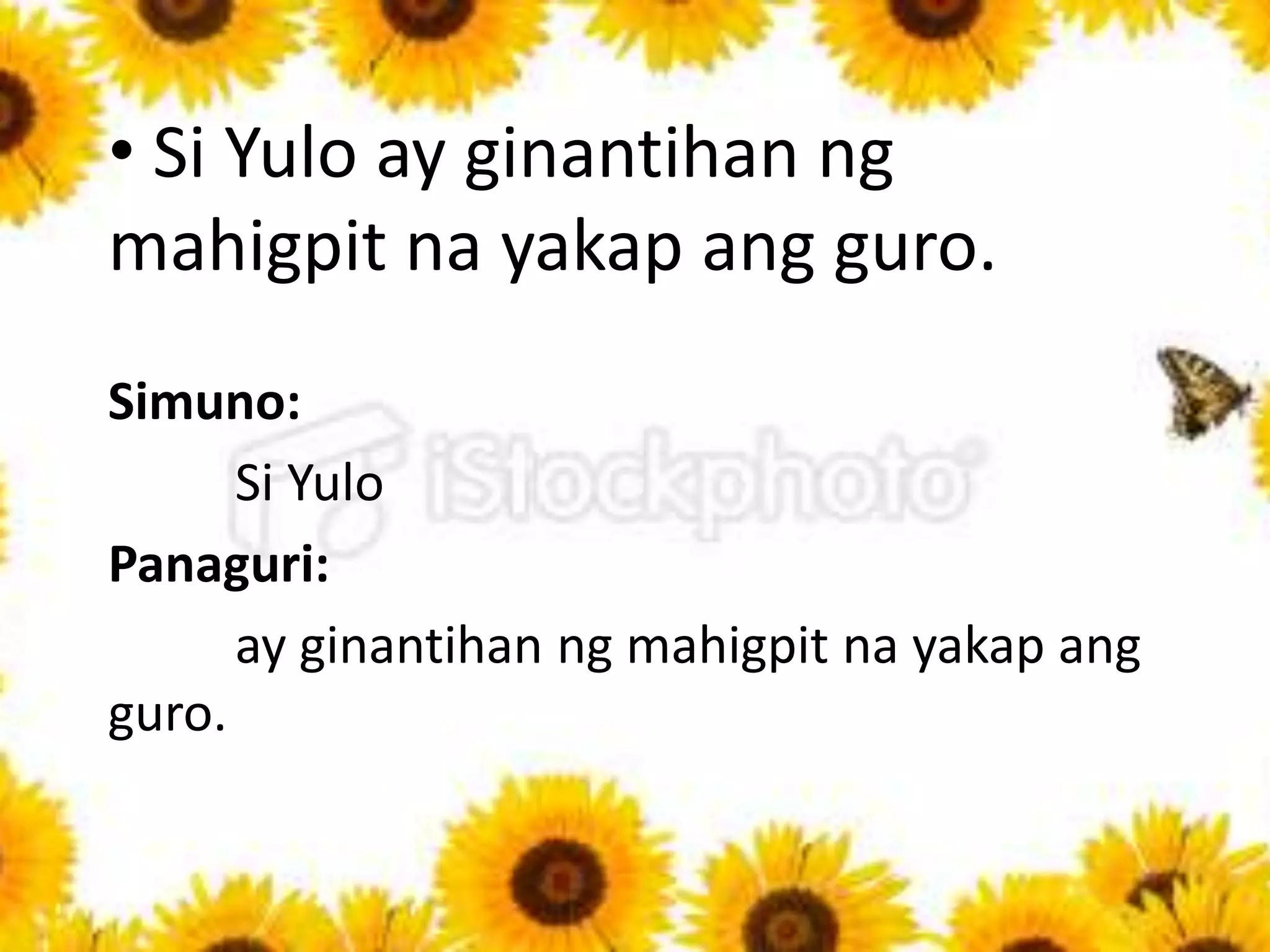 simuno at panaguri | PPTX