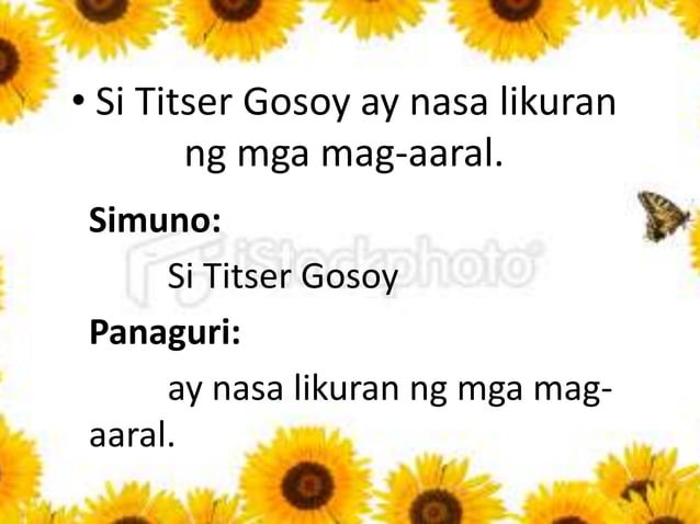 simuno at panaguri | PPTX