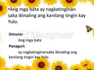 simuno at panaguri | PPTX