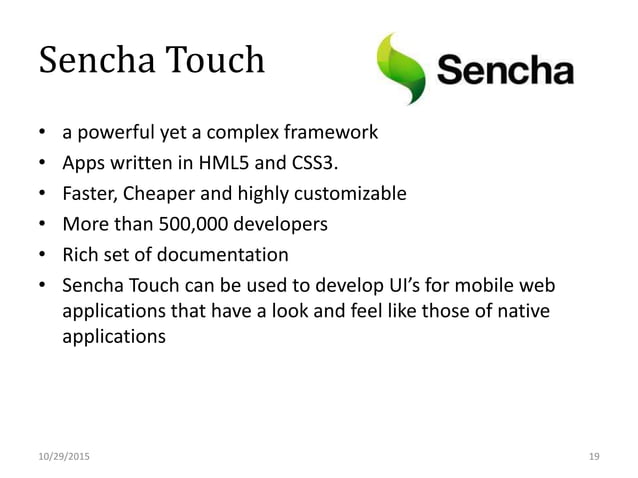 Cross Platform Mobile Application Development Ppt