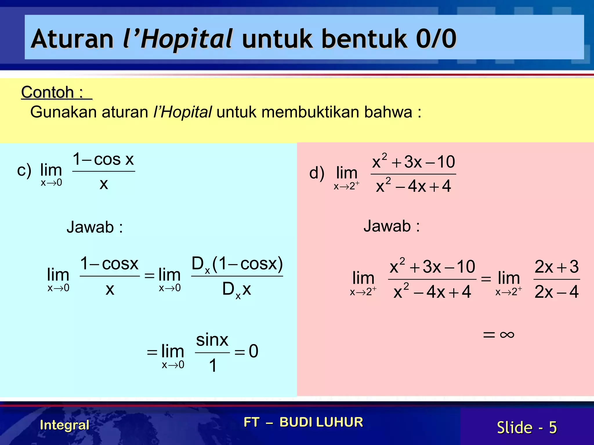 Pp 15(integral tak tentu) | PPT