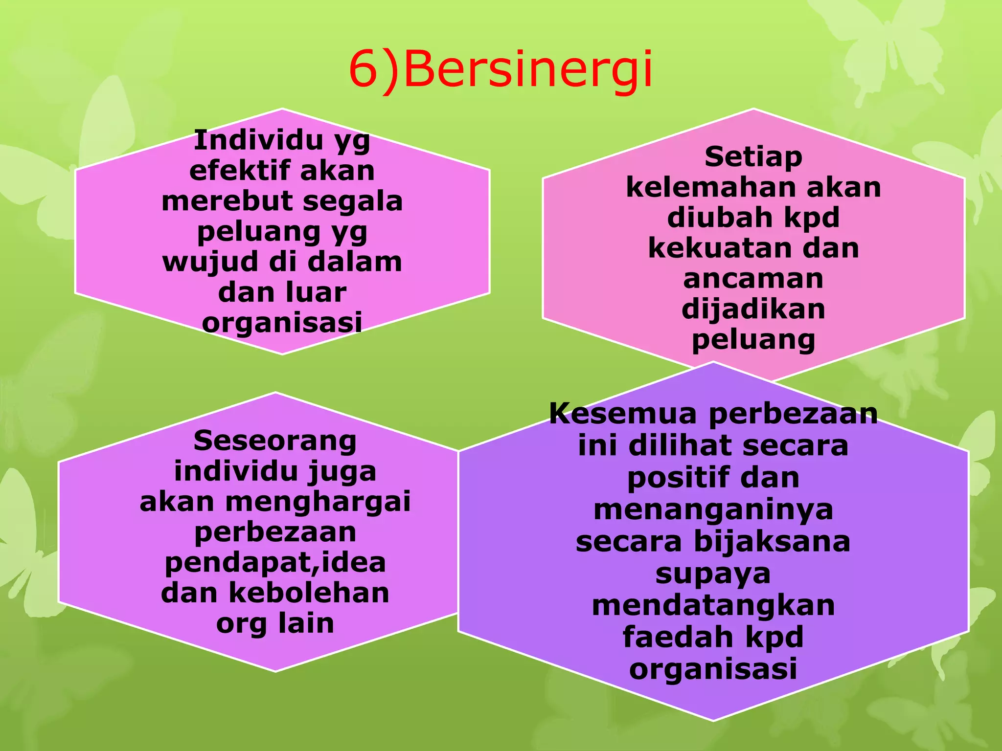 ciri -ciri orang efektif-stephen covey | PPTX