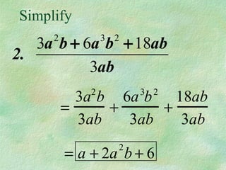 Division of Polynomials | PPT