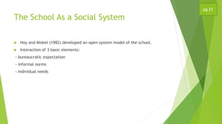 System Model of Classroom Performance | PPTX | Professional School ...