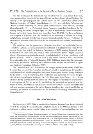 The Political System of the Republic of Turkey, Past and Present | PDF