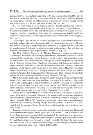 The effect of new technologies on civic participation models | PDF