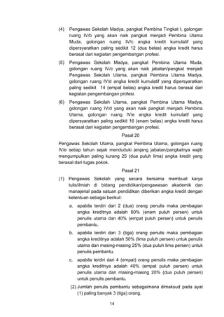 Pp.21 th.2010 tentang pengawas sekolah | PDF