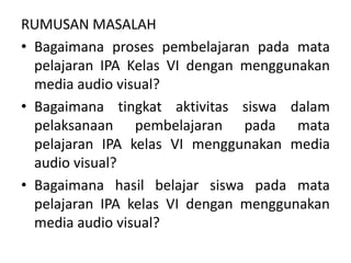 UPAYA PENINGKATAN HASIL BELAJAR | PPT