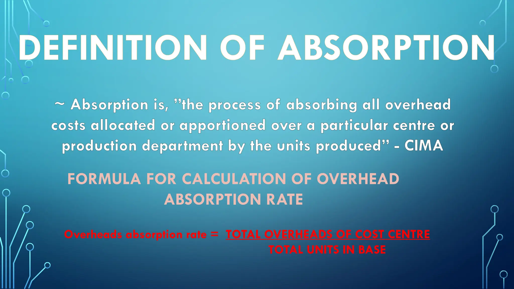 Overhead costing and machine hour rate | PPT