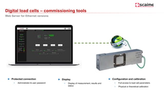 SCAIME - Digital load cells for packaging machines | PPTX