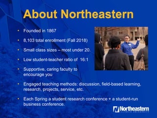 Northeastern Illinois University Presentation by Study Metro | PPTX