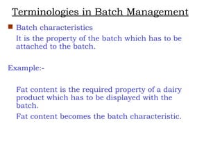 Pp batch management-presentation | PPT