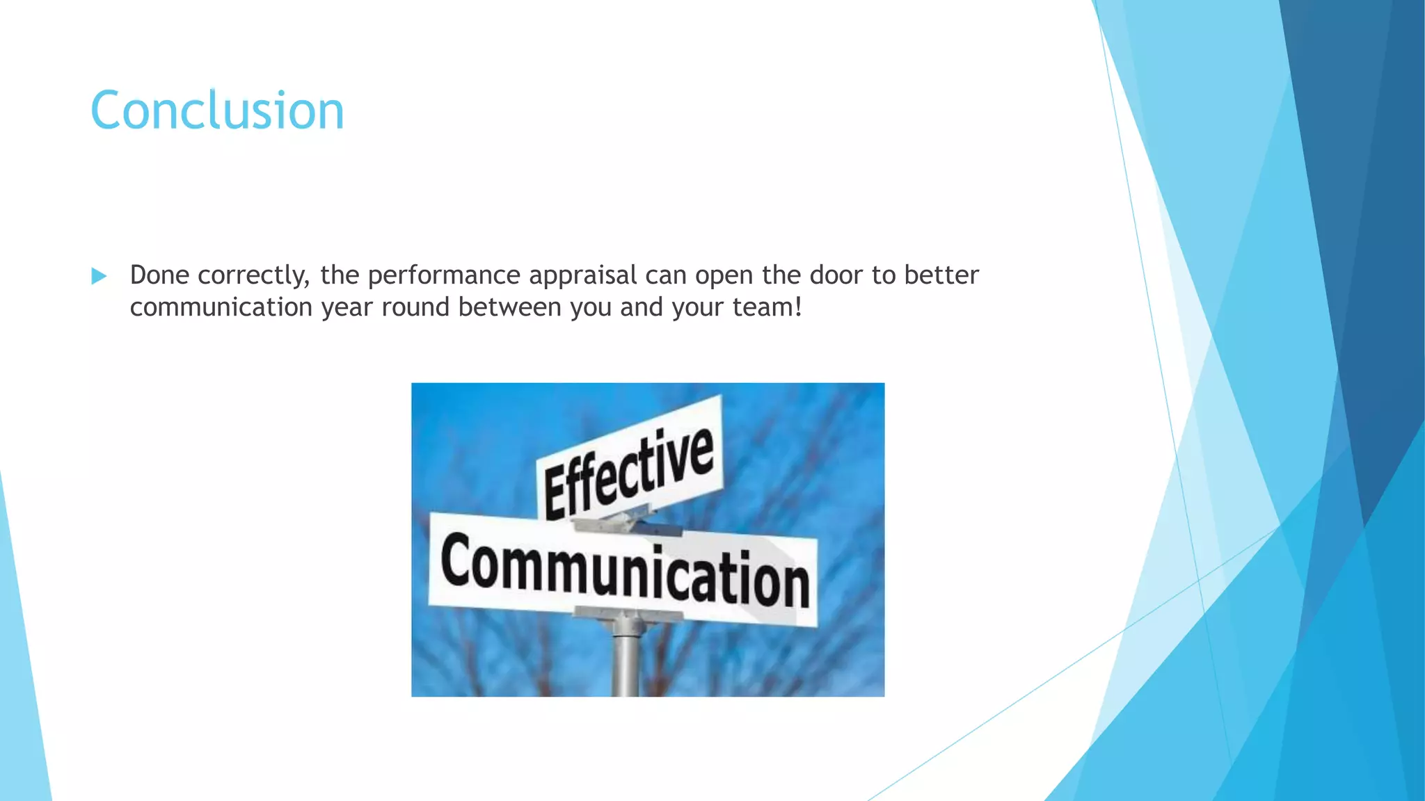 Delivering Effective Performance Appraisals | PPTX