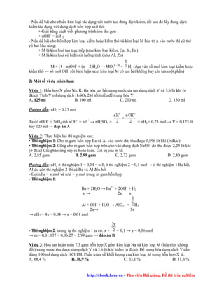 Pp Giai Bt Kim Loai Ho Chi Tuan Dhy Hn | PDF