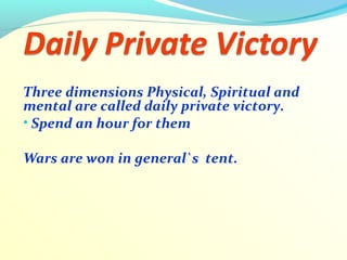 Habit seven From Seven Habits of Highly effected people | PPT