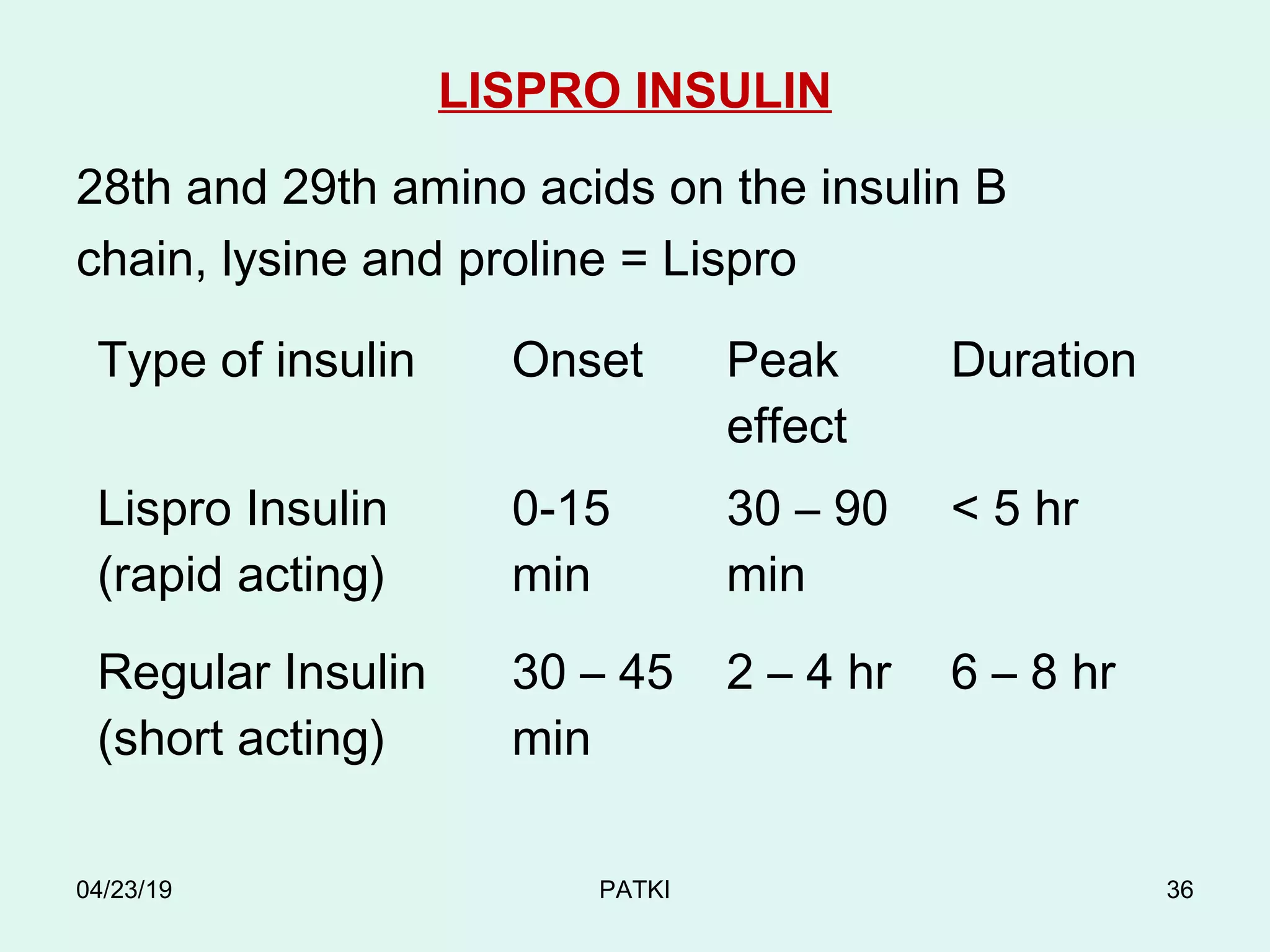 Pp insulin | PPT