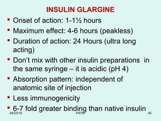 Pp insulin | PPT