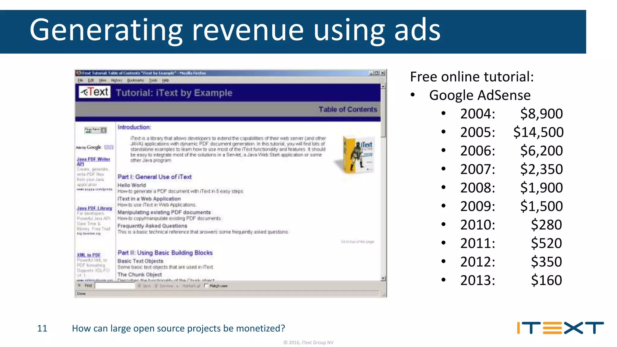 Monetizing open-source projects | PPTX | Shareware and Freeware | Computer Software and Applications