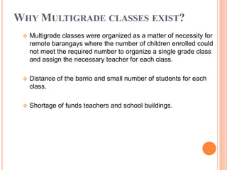 Pp multigrade | PPTX