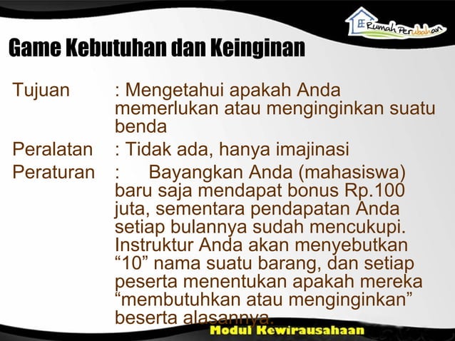 berpikir perubahan | PPT