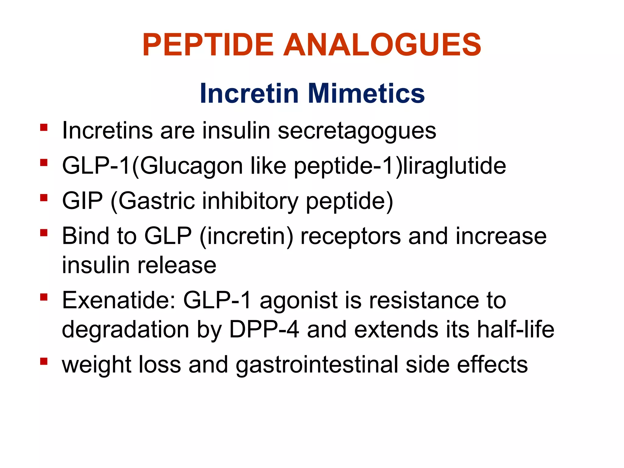 Pp oral hypoglycemic agents | PPT