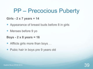 Precocious Puberty Pregnancy