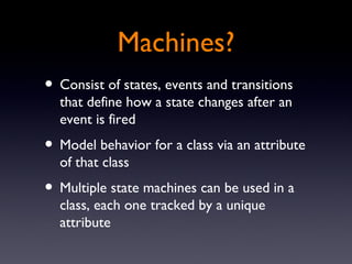 Introduction to State Machines | PPT