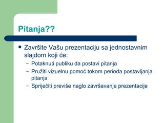 Savjeti za kreiranje PowerPoint prezentacije | PPT
