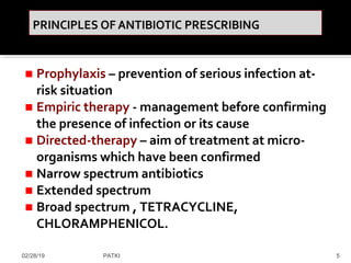 Pp principles of antimicrobial drugs | PPT
