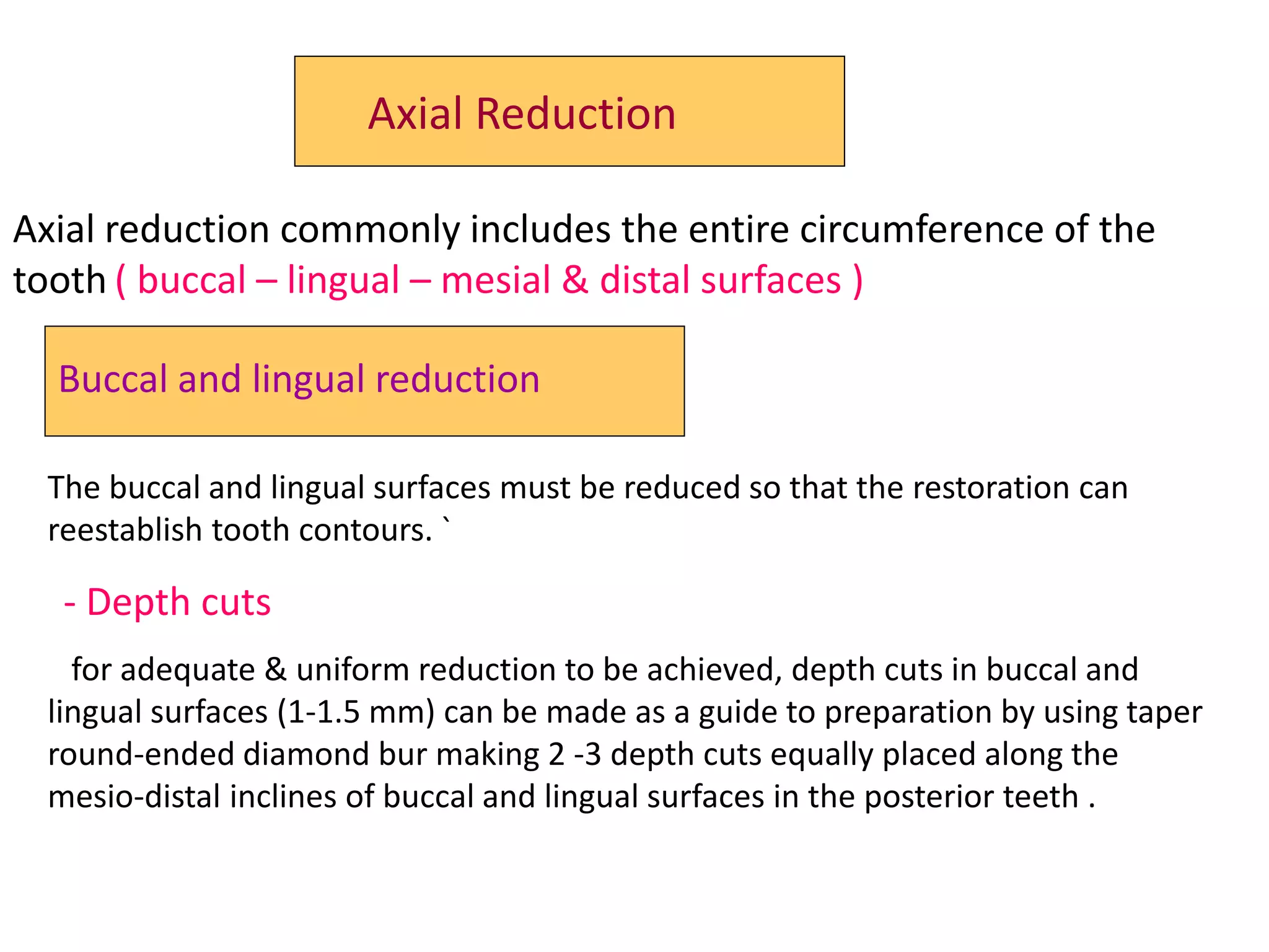crown lec1- principles of tooth preparation(v.good) | PPTX