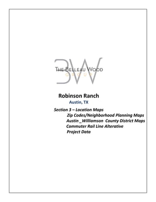 Pp robinson ranch final | PDF