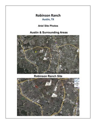 Pp robinson ranch final | PDF