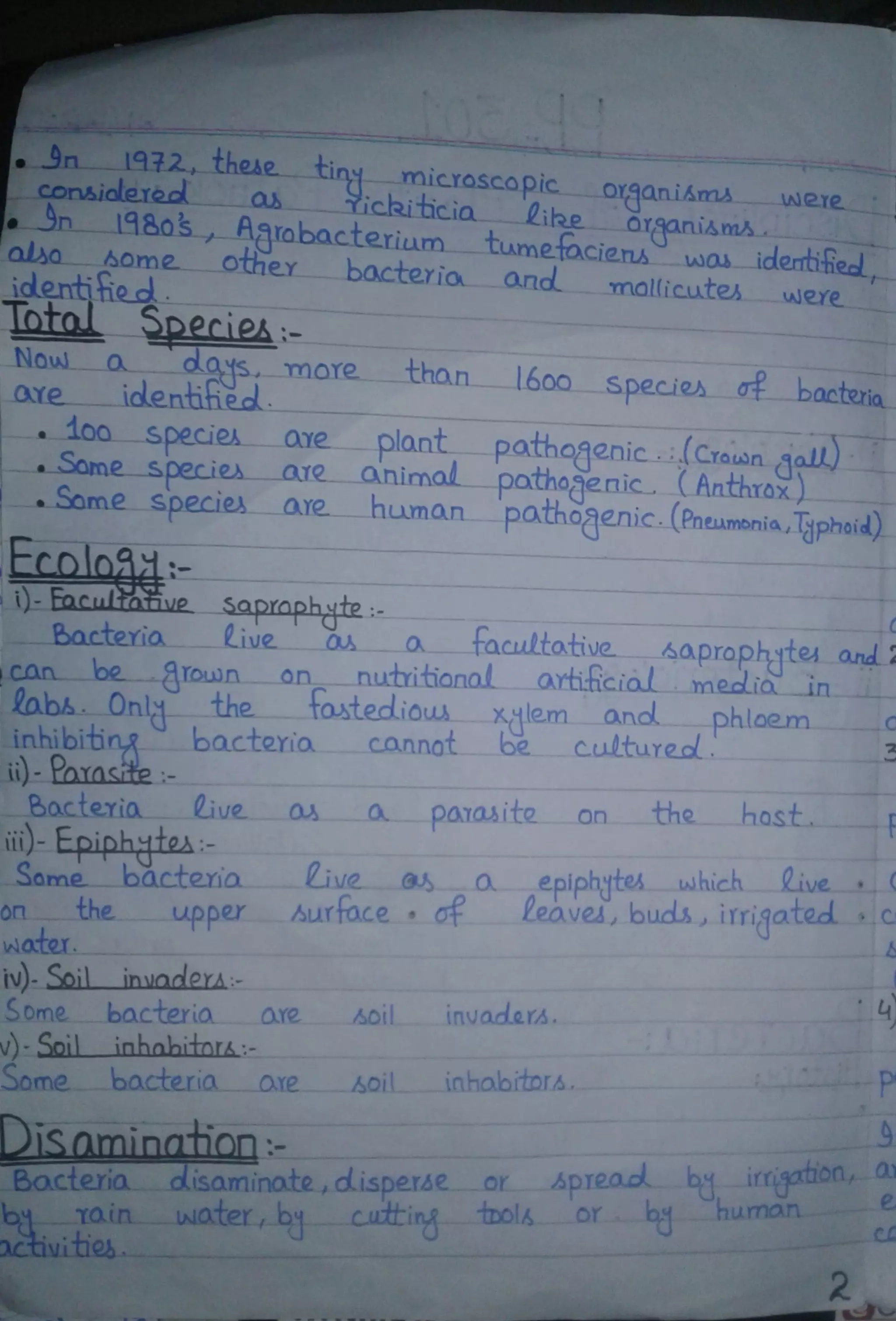 Plant pathology first samestar cours | PDF
