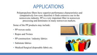Polypropylene Fibers | PPTX