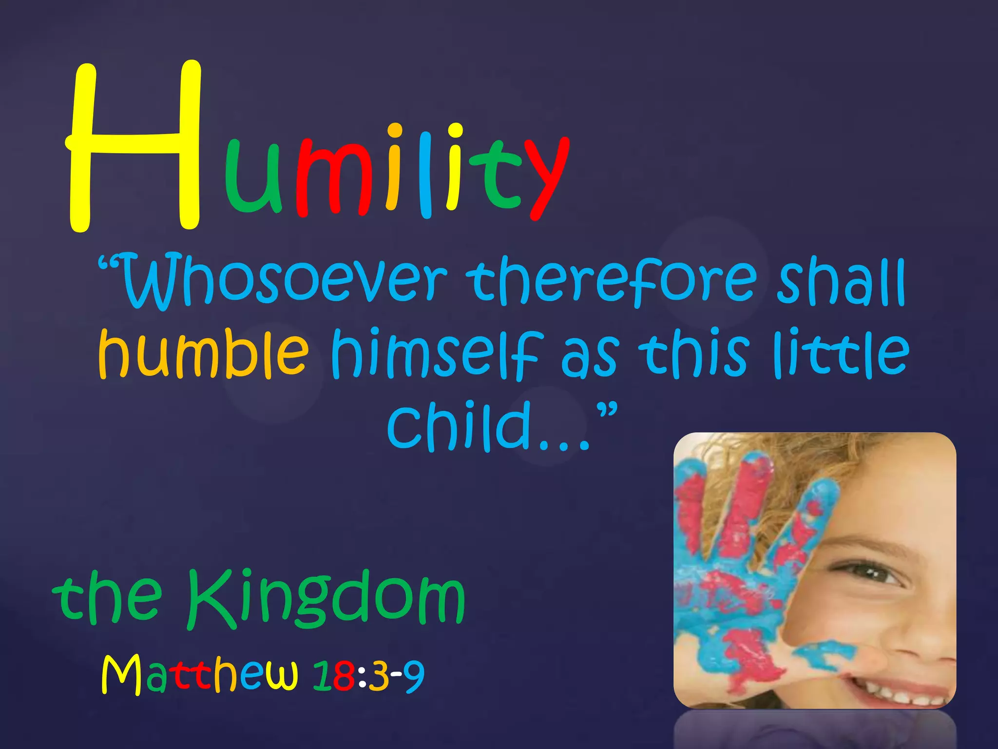 What children teach us about kingdom | PPT