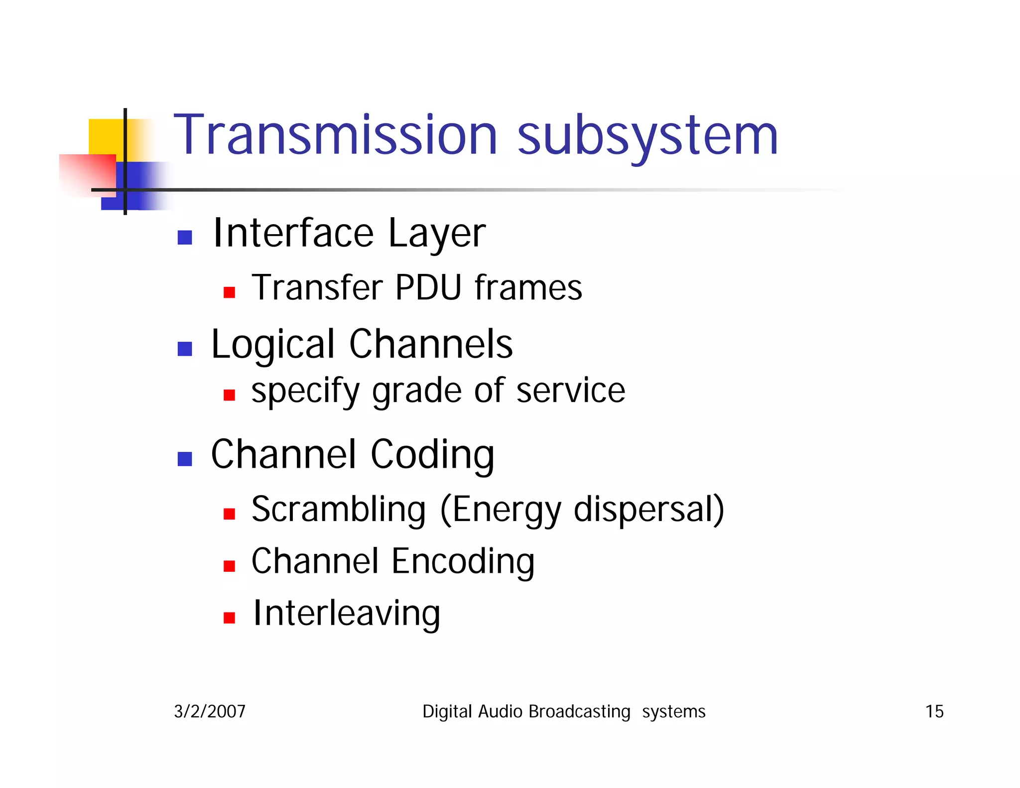 digital audio broadcasting | PDF