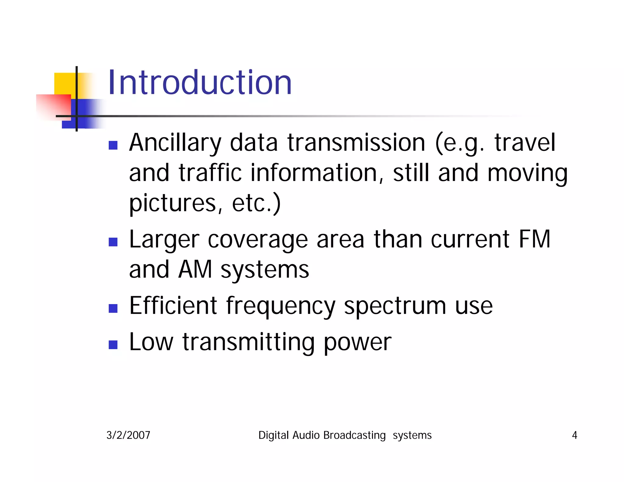 digital audio broadcasting | PDF
